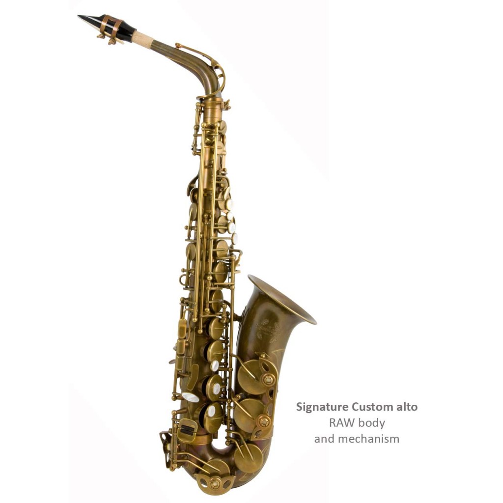Signature Custom RAW Tenor & Alto | Trevor James Saxes
